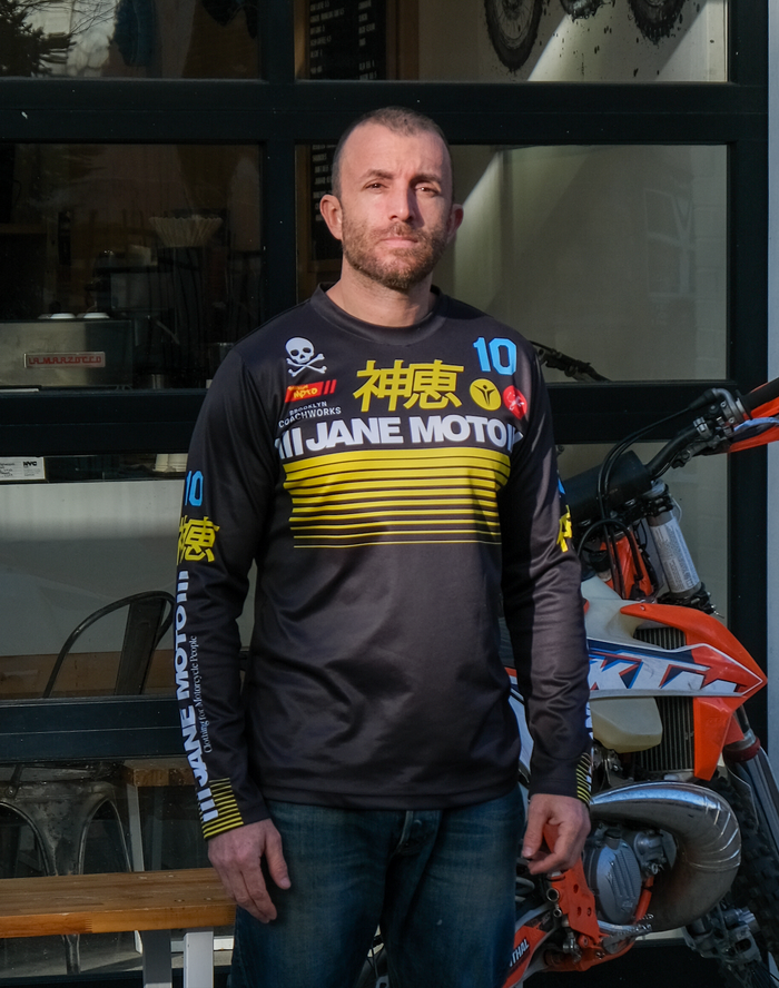 Clothing for motorcycle people